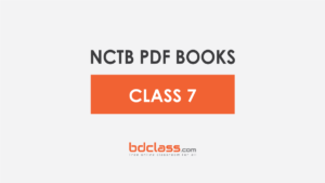 NCTB Books of Class 7 PDF Download 2023 | BDClass